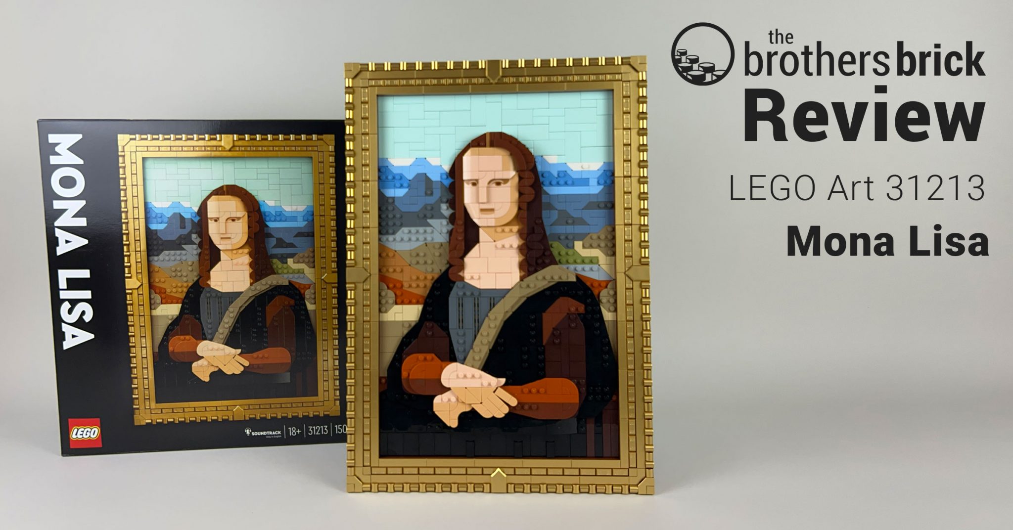 LEGO Art 31213 Mona Lisa - a Renaissance masterpiece? [Review] - The ...