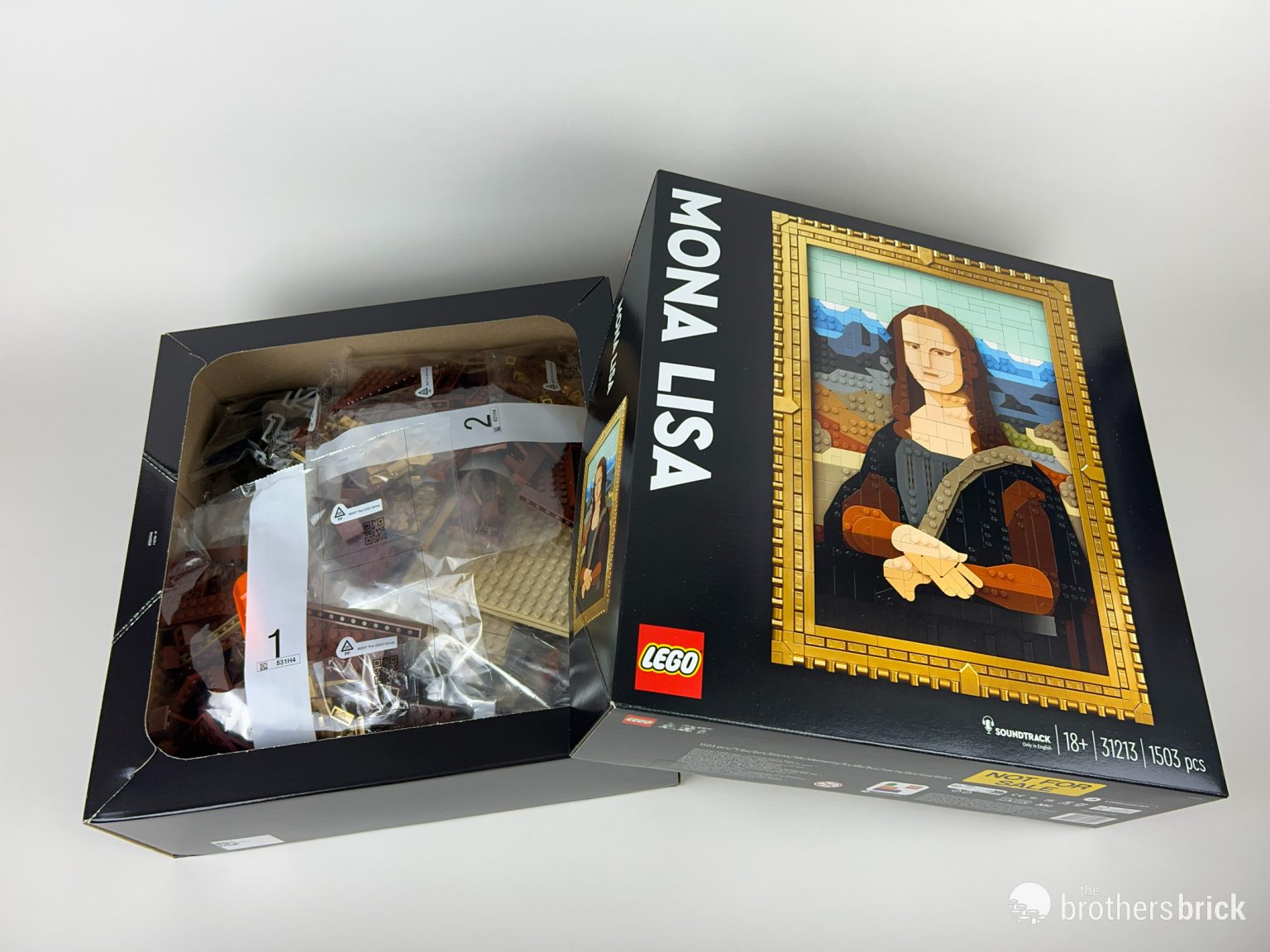 LEGO Art 31213 Mona Lisa - a Renaissance masterpiece? [Review] - The ...