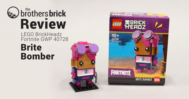LEGO BrickHeadz Fortnite 40728 Brite Bomber gift with purchase - A hint ...