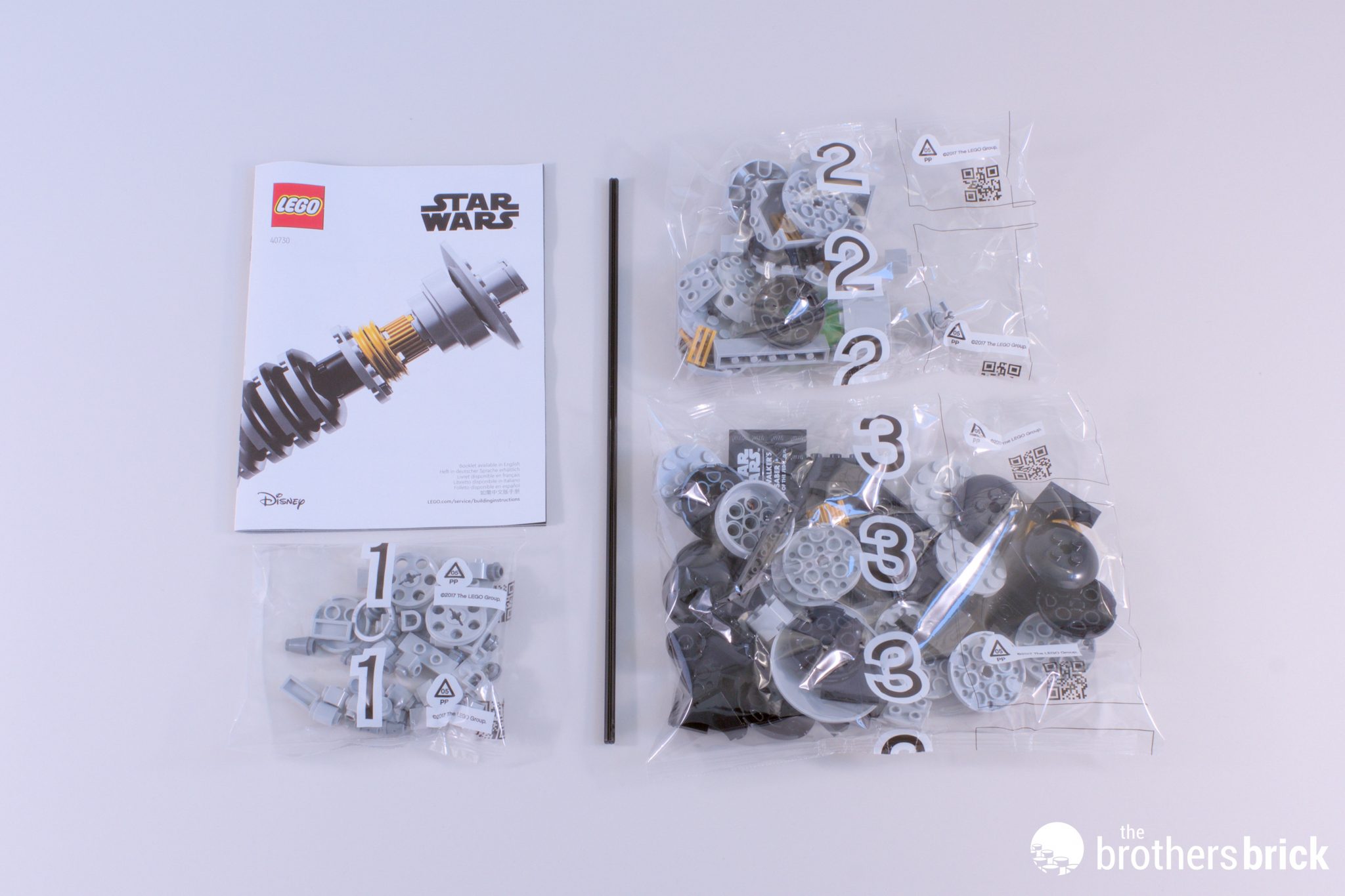 LEGO Star Wars 40730 Luke Skywalker's Lightsaber: Return of the GWP ...