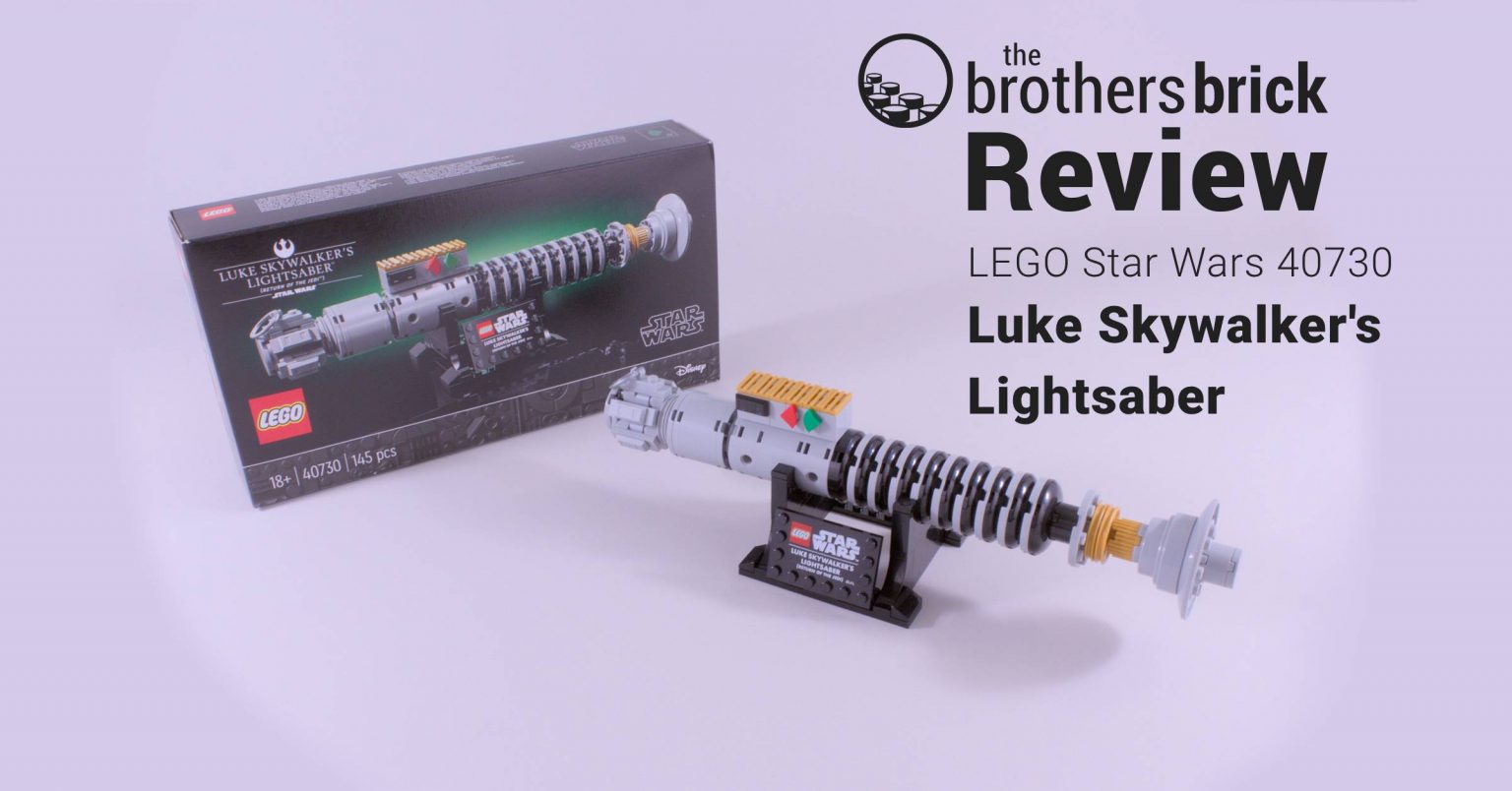 LEGO Star Wars 40730 Luke Skywalker's Lightsaber: Return of the GWP ...