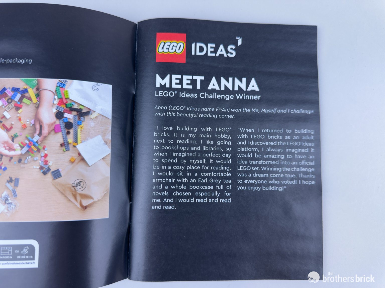 LEGO Ideas 40698 Gift with Purchase Books Are My Passion: Curl up with ...