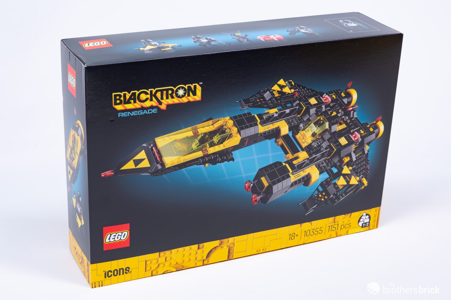 LEGO Icons 10355 Blacktron Renegade: Bringing back the baddies [Review ...