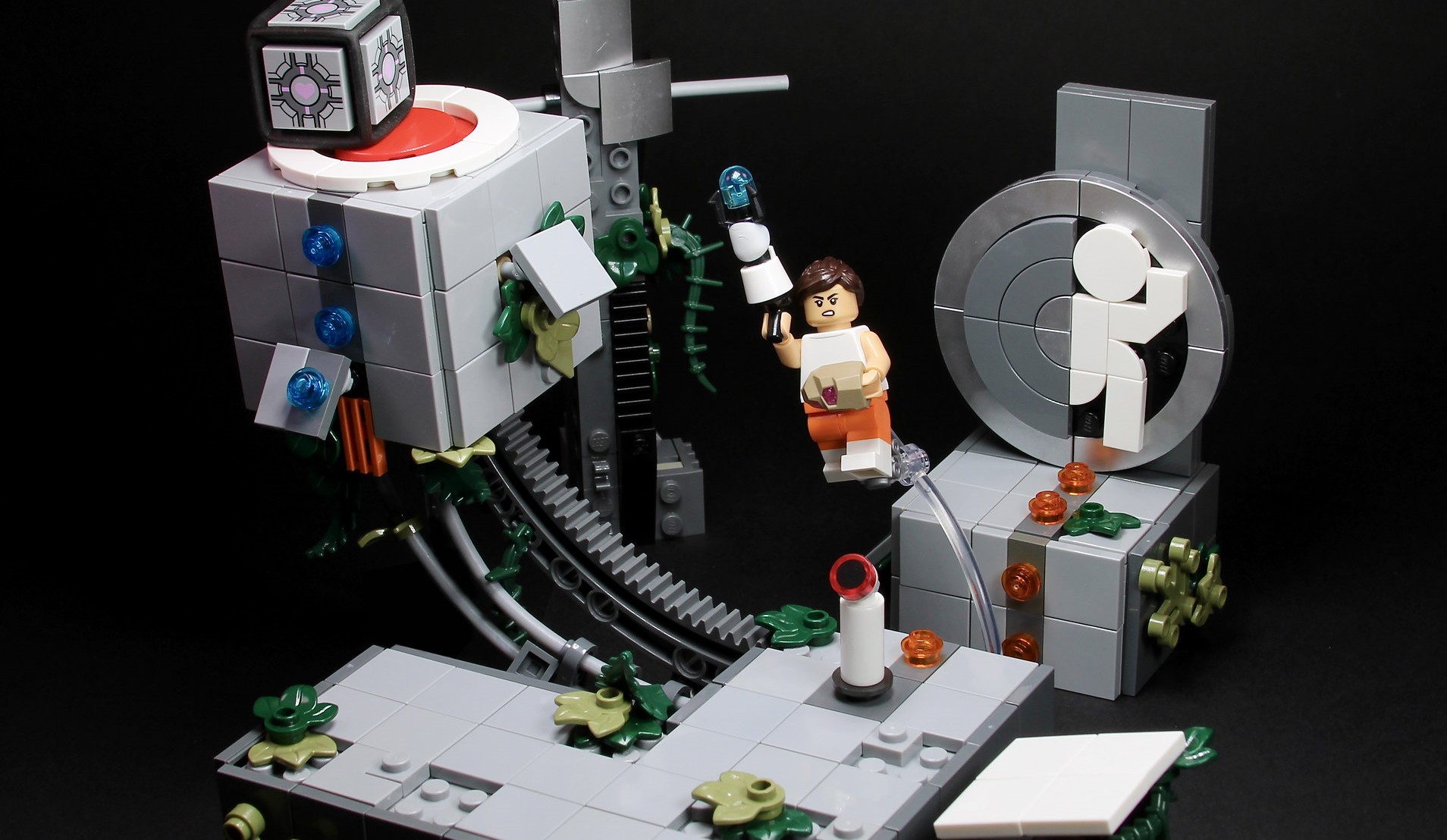 Portal 2 Test Chamber - The Brothers Brick | The Brothers Brick