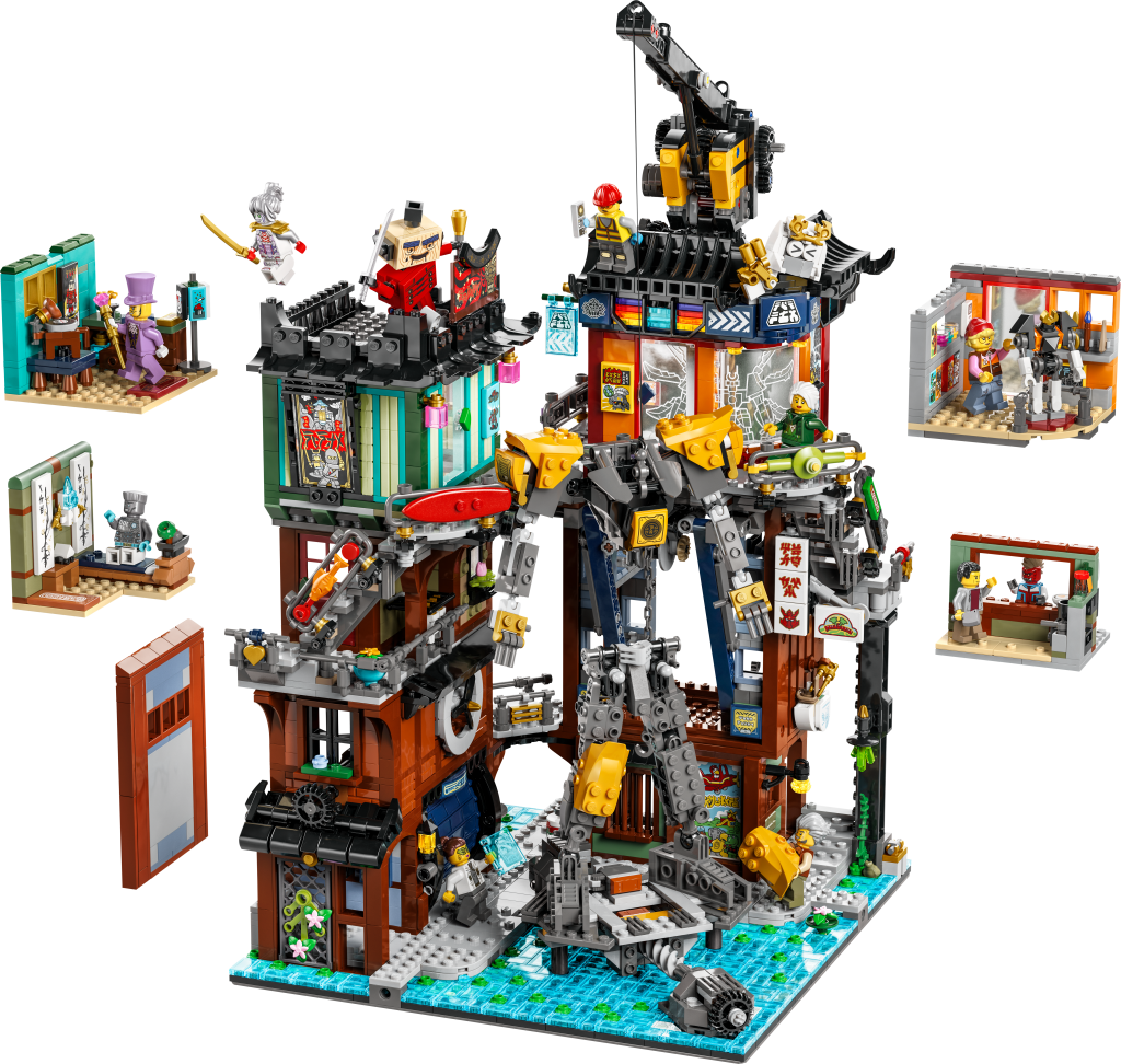 Ninjago City rises again with newest towering modular: 71837 Ninjago ...
