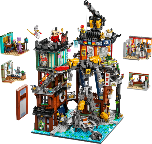 Ninjago City rises again with newest towering modular: 71837 Ninjago ...