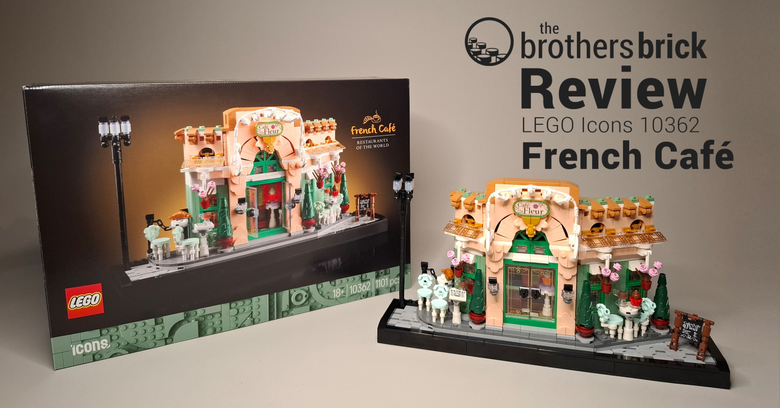 LEGO 10362 French Café - a slice of Paris [Review] - The Brothers Brick ...