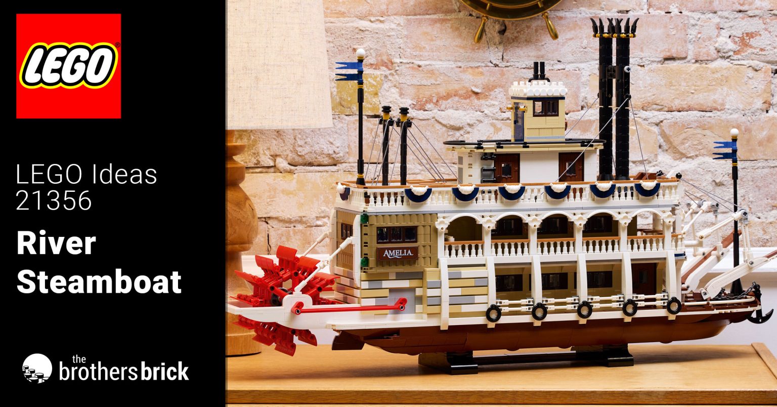 LEGO Ideas 21356 River Steamboat revealed as next fan-designed set and ...