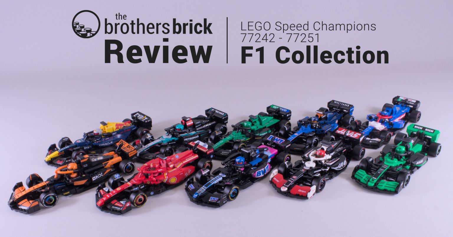 LEGO Speed Champions 77242 - 77251 Formula One car collection: is this ...