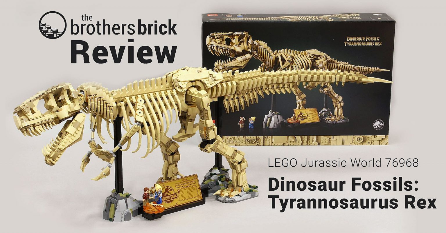 LEGO Jurassic World 76968 Dinosaur Fossils: Tyrannosaurus Rex - An epic ...
