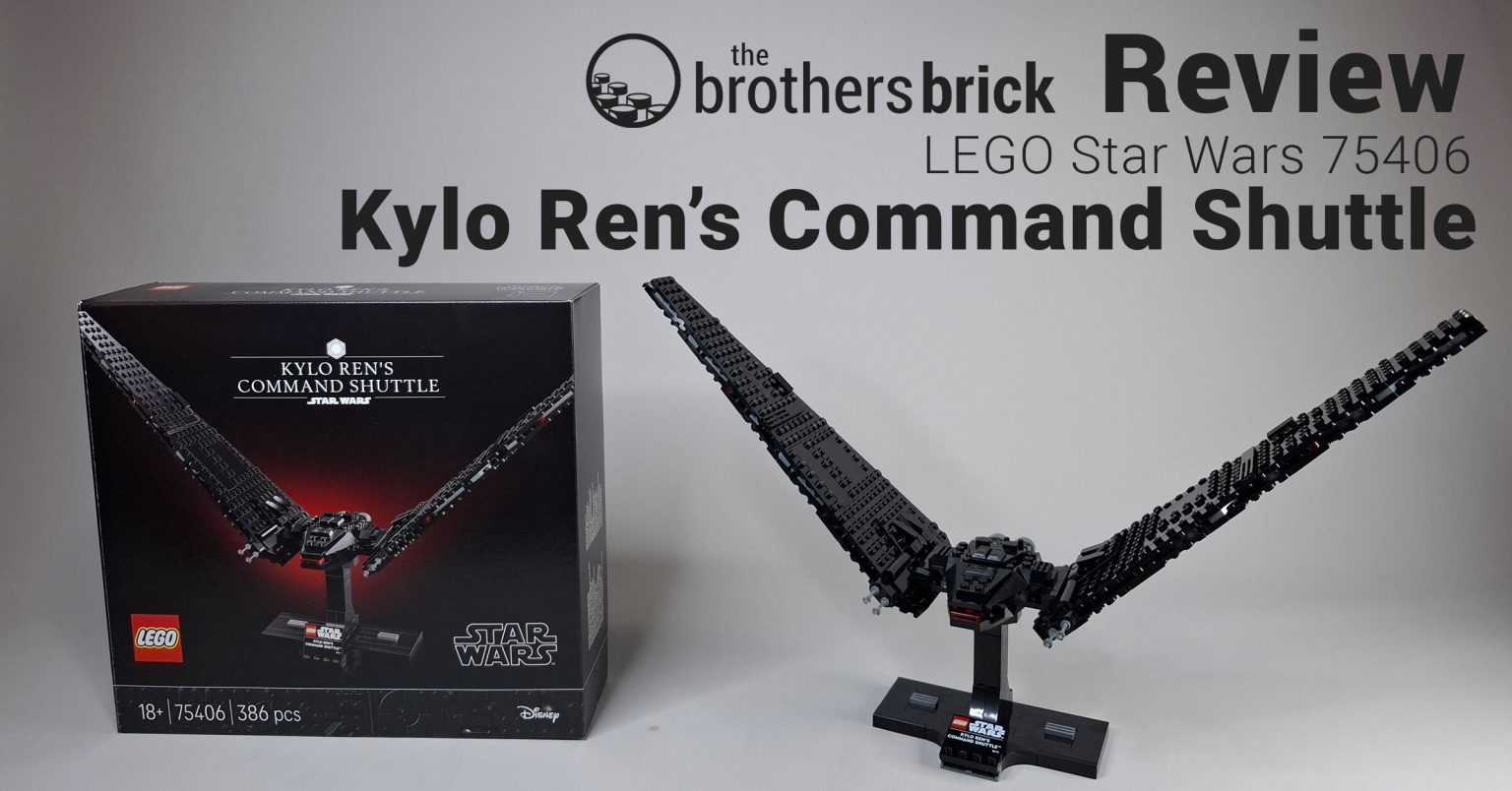 LEGO Star Wars 75406 Kylo Ren's Command Shuttle - The Kylo ship that ...