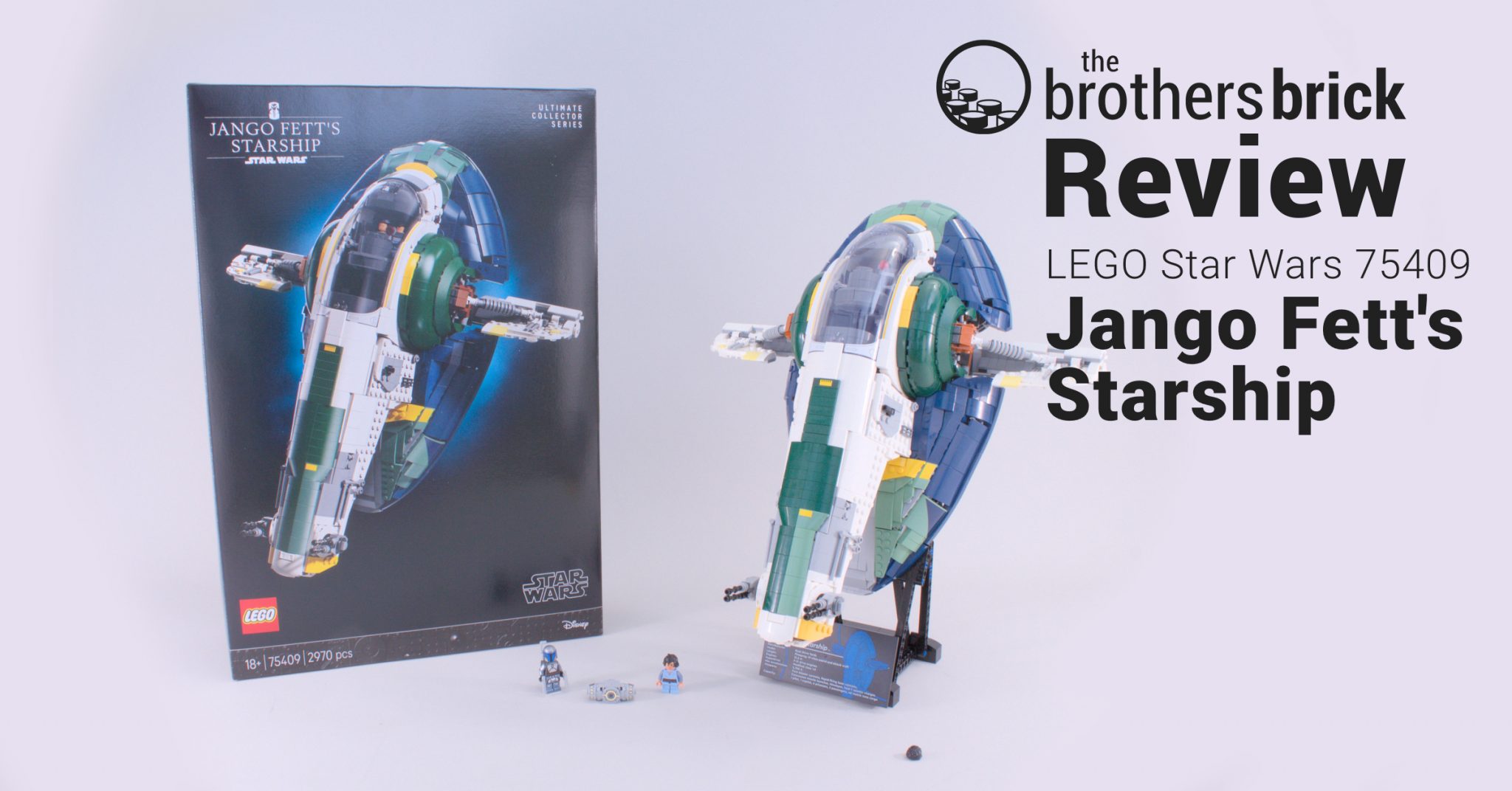 LEGO Star Wars 75409 Jango Fett's Starship: The Starship Who Shall Not ...