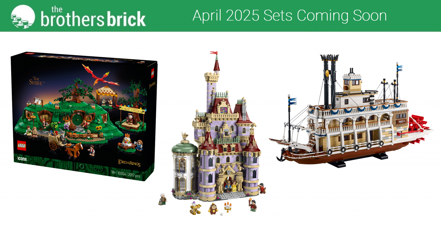 New LEGO sets for April 2025 coming soon! [News] - The Brothers Brick ...