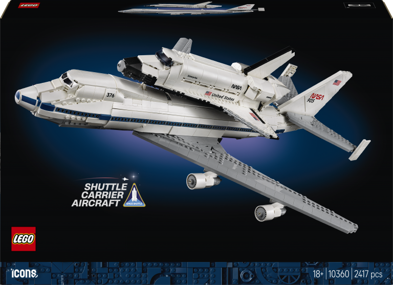 NASA Space Shuttle Enterprise takes flight with LEGO Icons 10360 ...