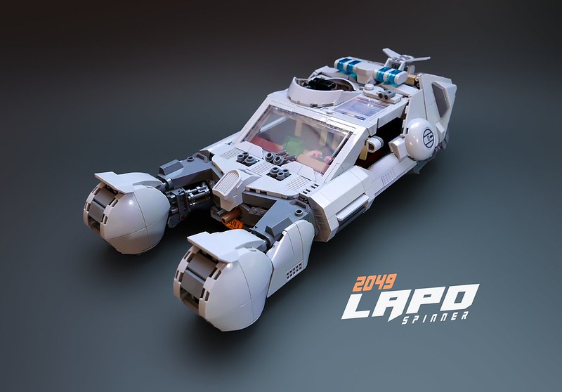 Take this stunning LEGO Blade Runner 2049 concept Spinner for a spin ...