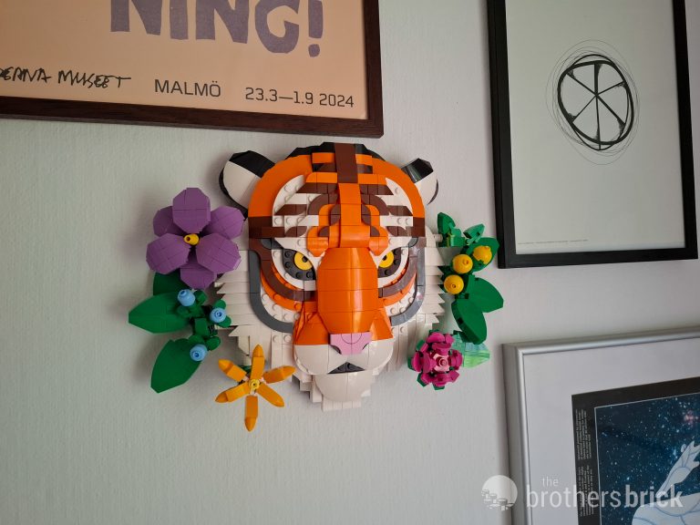 LEGO Art 31217 The Fauna Collection: Tiger - King or kitten? [Mini ...