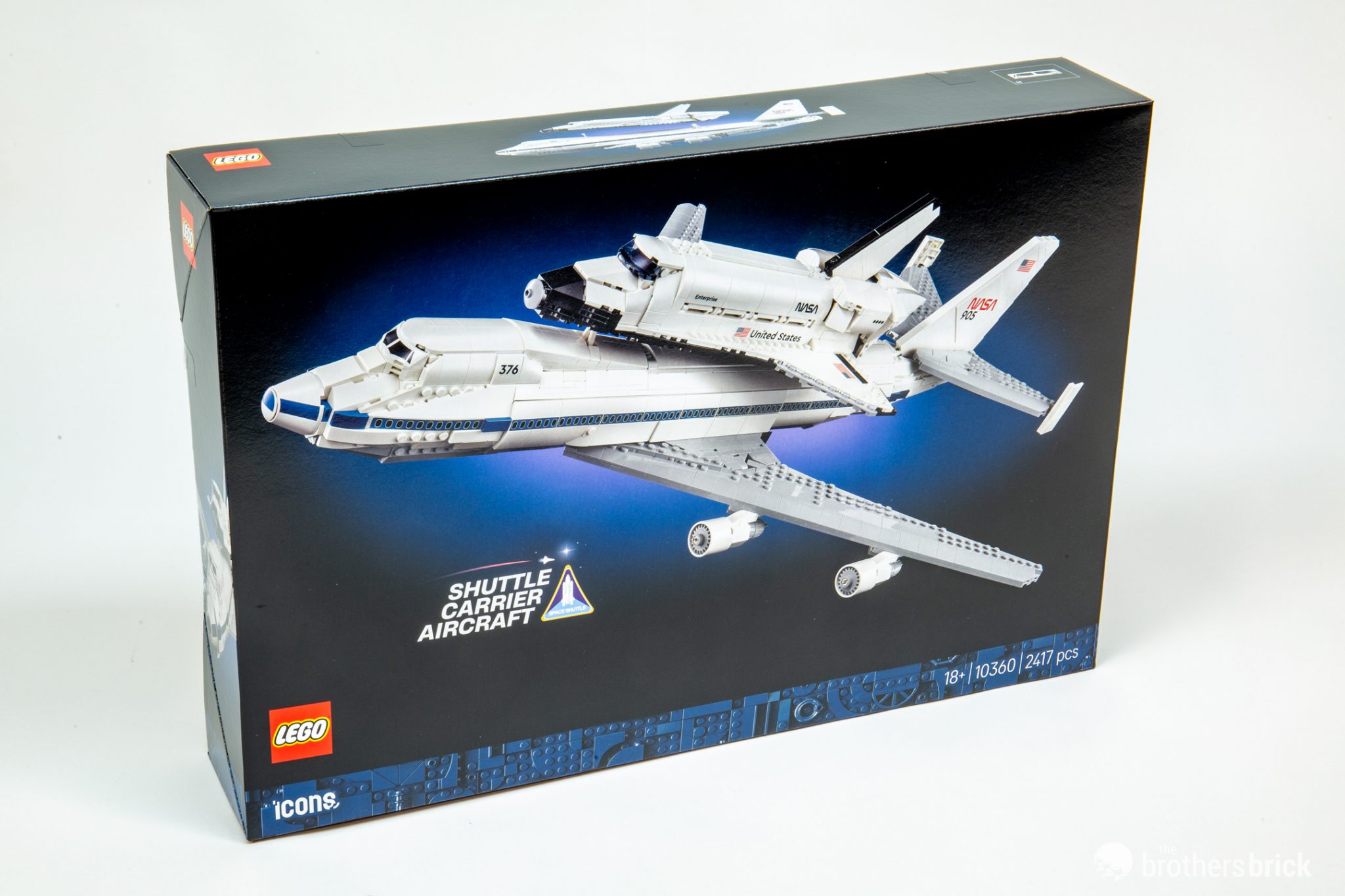 LEGO Icons 10360 Shuttle Carrier Aircraft [Review] - The Brothers Brick ...