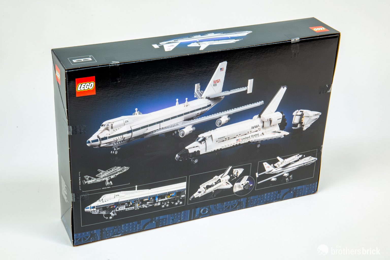 LEGO Icons 10360 Shuttle Carrier Aircraft [Review] - The Brothers Brick ...