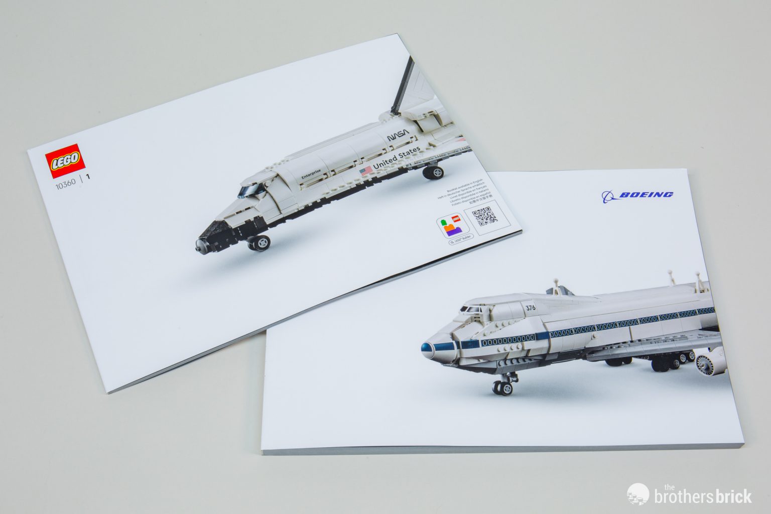 LEGO Icons 10360 Shuttle Carrier Aircraft [Review] - The Brothers Brick ...