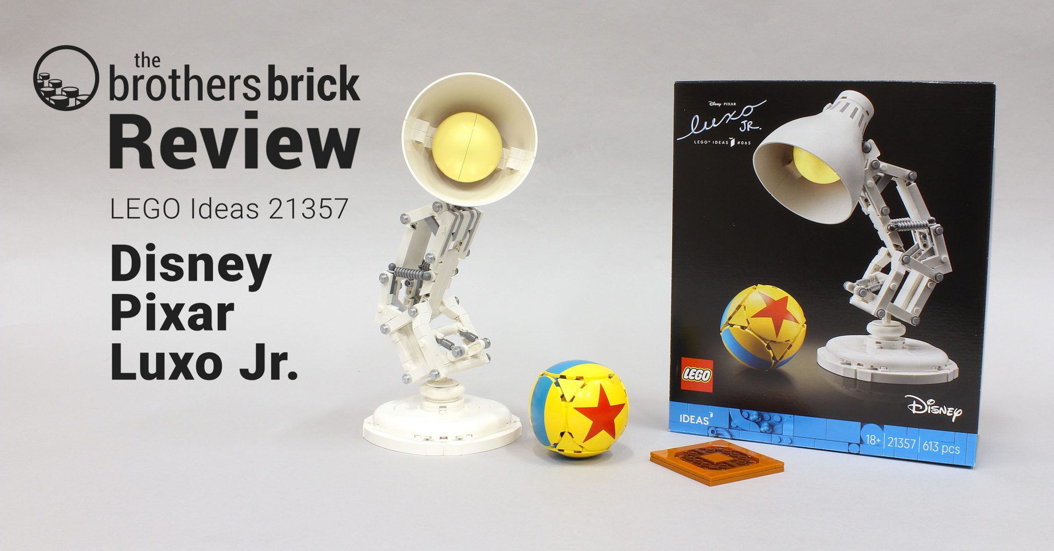 LEGO Ideas 21357 Disney Pixar Luxo Jr. - A fan favorite! [Review] - The ...
