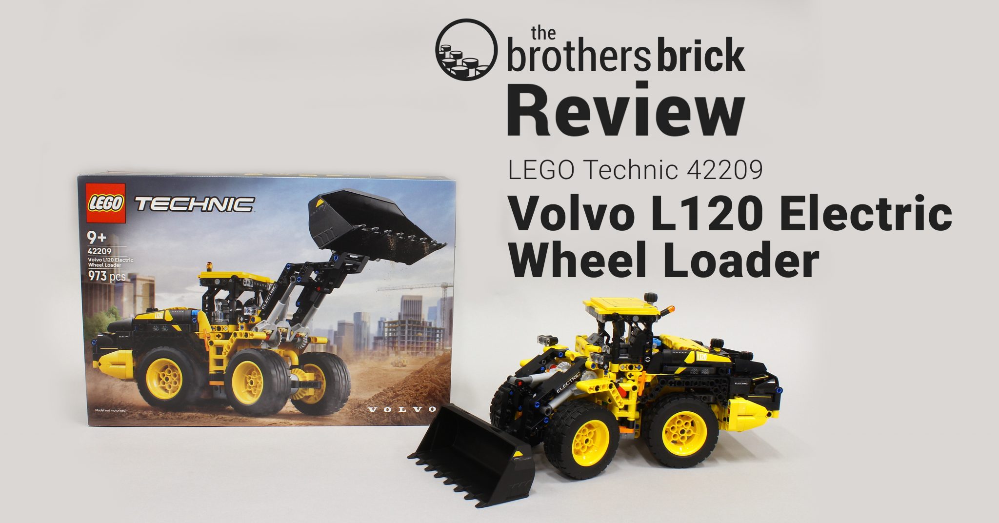 LEGO Technic 42209 Volvo L120 Electric Wheel Loader - Small but dense ...