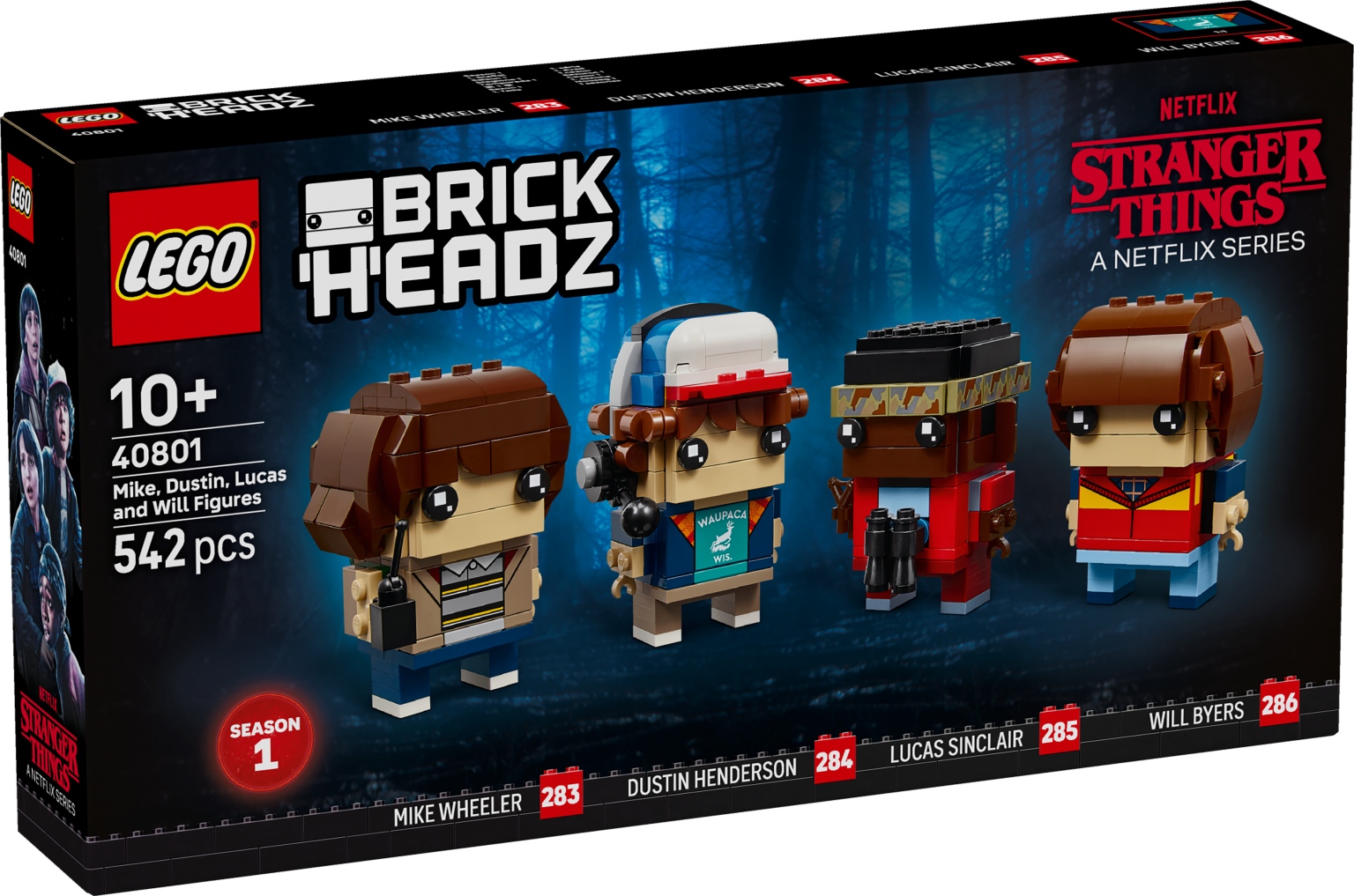 LEGO celebrates upcoming season 5 of Stranger Things with Brickheadz ...