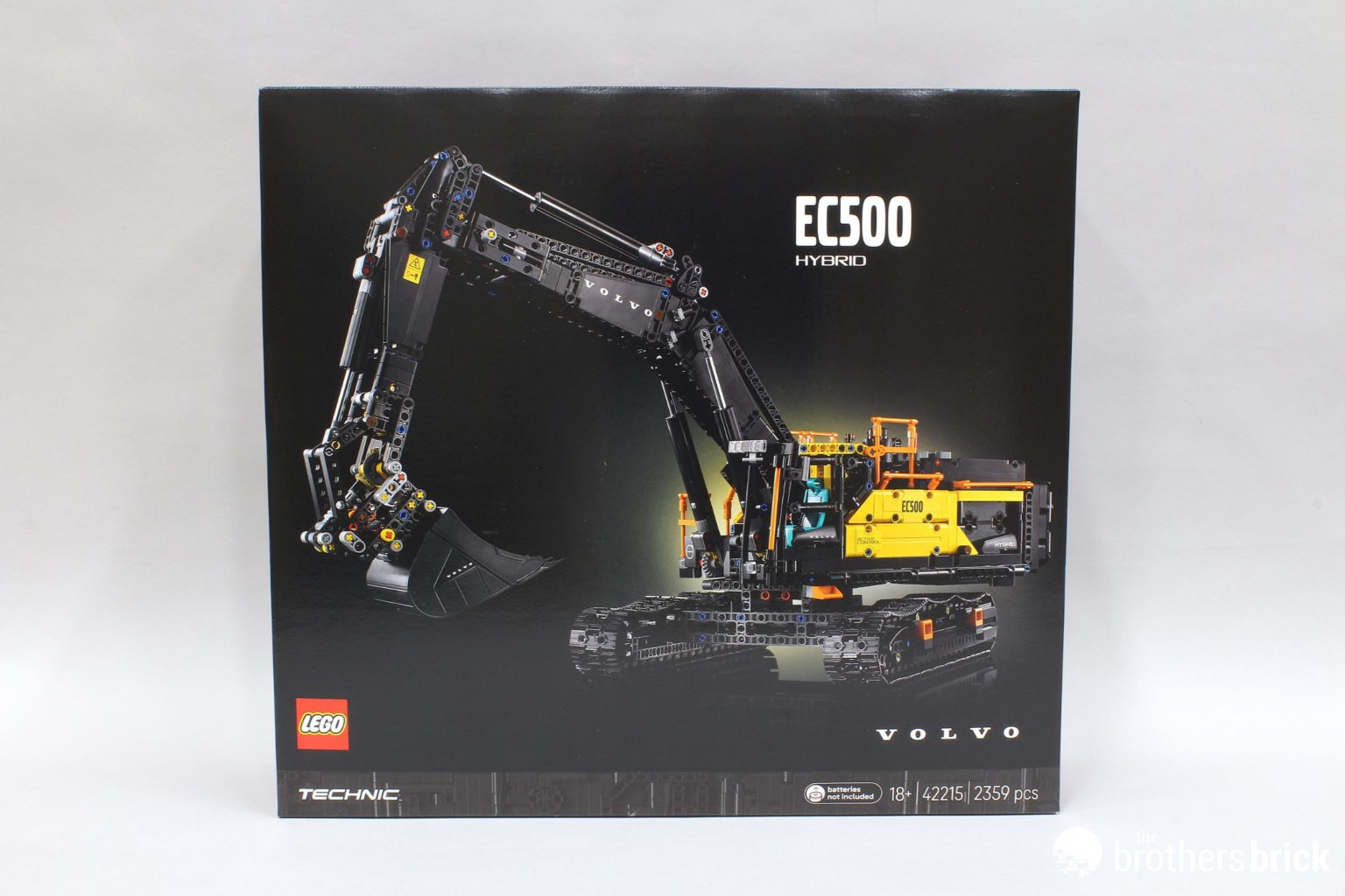 LEGO Technic 42215 Volvo EC500 Hybrid Excavator - Worth its weight ...