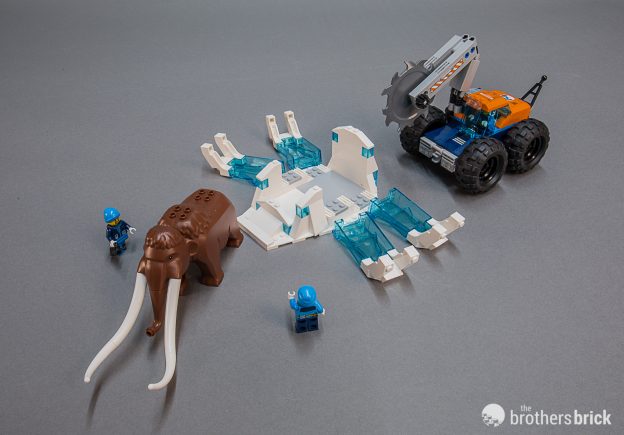 LEGO mammoths arrive with LEGO City 60195 Arctic Mobile Exploration ...