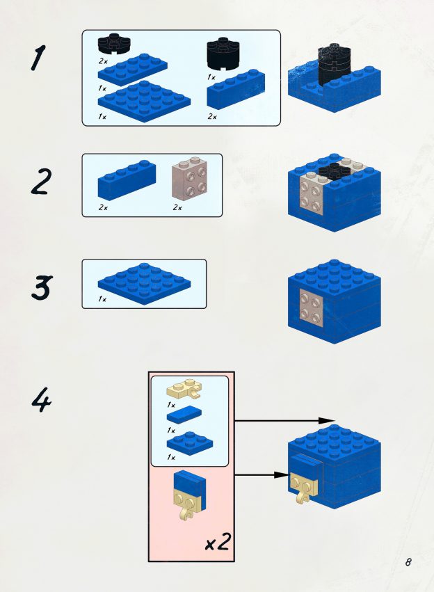 Tintin and Captain Haddock brought to life in LEGO BrickHeadz form ...