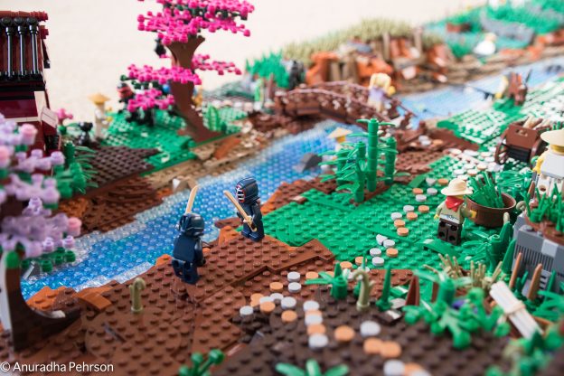 How I built a 20,000-piece LEGO rice plantation inspired by The LEGO ...