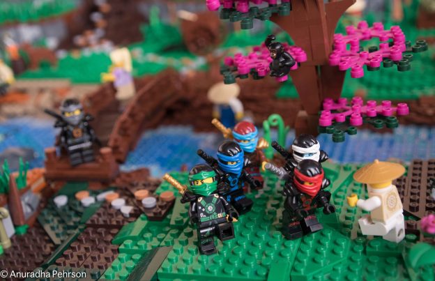 How I built a 20,000-piece LEGO rice plantation inspired by The LEGO ...