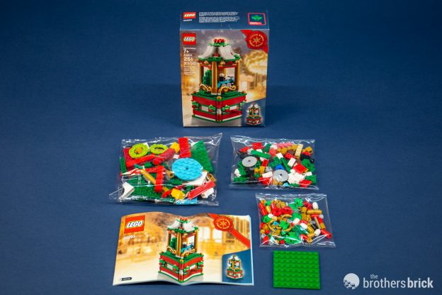 LEGO's latest free gift with purchase is 40293 Christmas Carousel ...