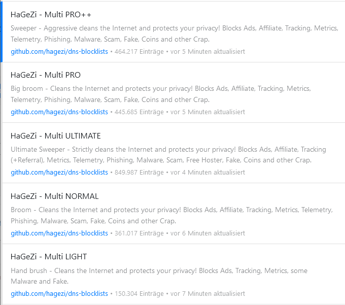 Blocklist - Ideas - NextDNS Help Center
