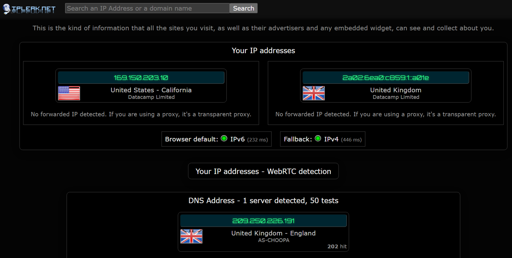 Incorrect Routing - Bug Reports - NextDNS Help Center
