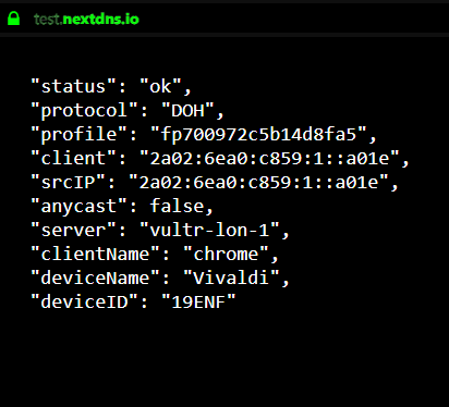 Incorrect Routing - Bug Reports - NextDNS Help Center