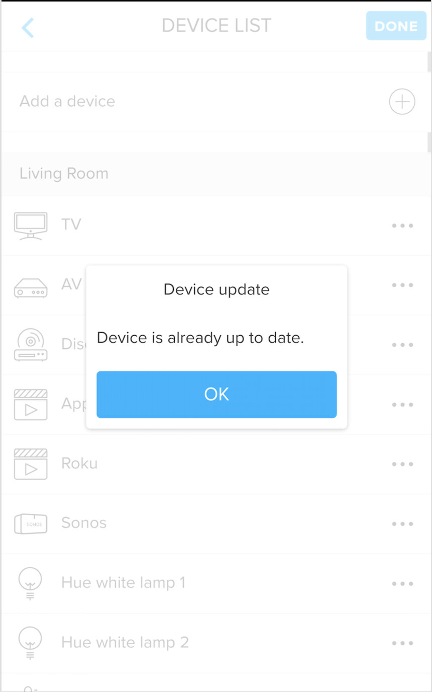 Howto Update A Device Device Specific Planet Neeo