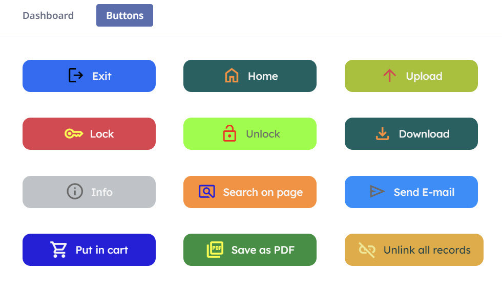 Custom Buttons - Learn and share | Ninox Community