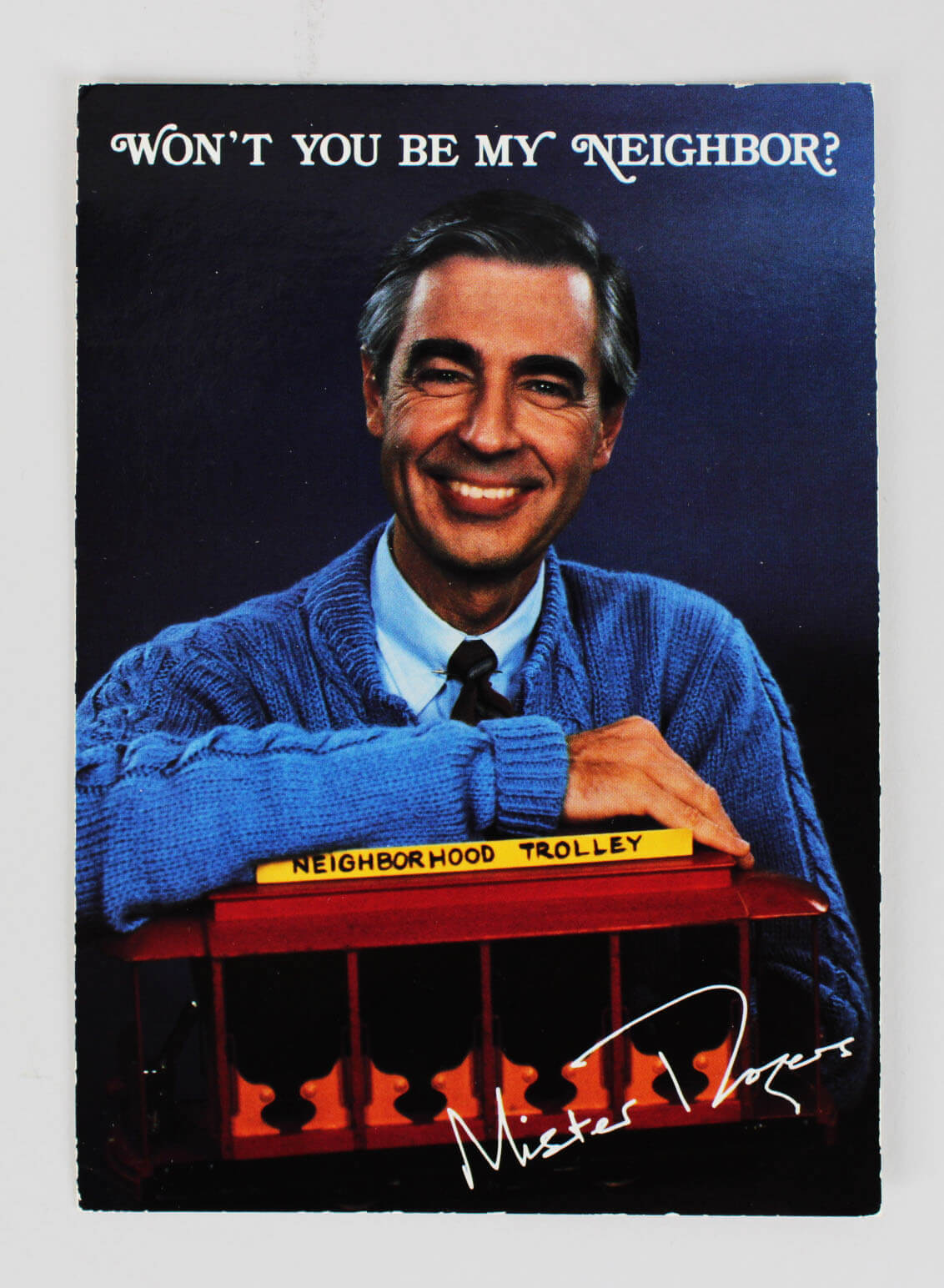 Mr. Fred Rogers Signed & Inscribed King Friday Puppet, Postcard & Photo ...