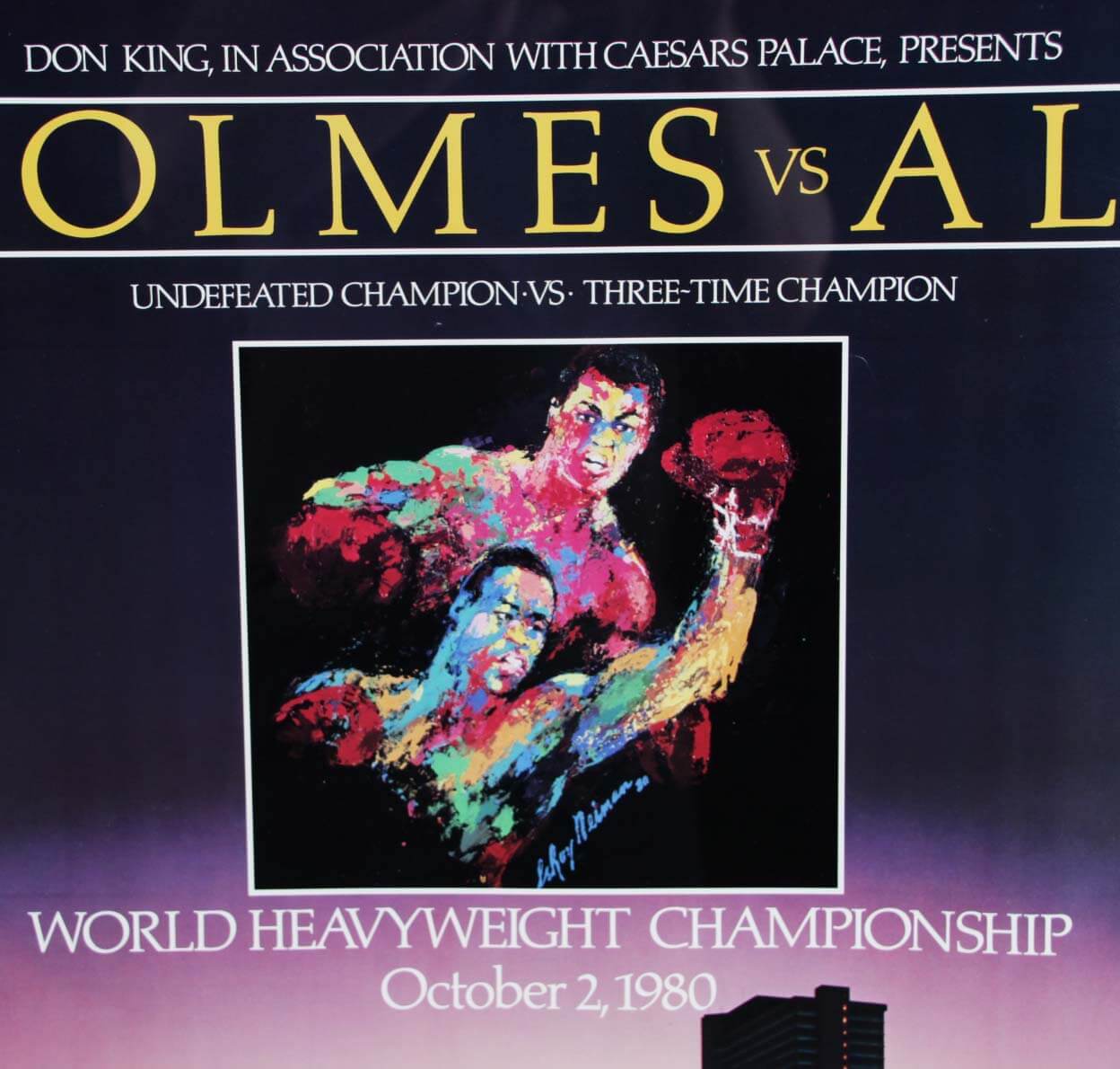 Muhammad Ali vs. Larry Holmes Poster