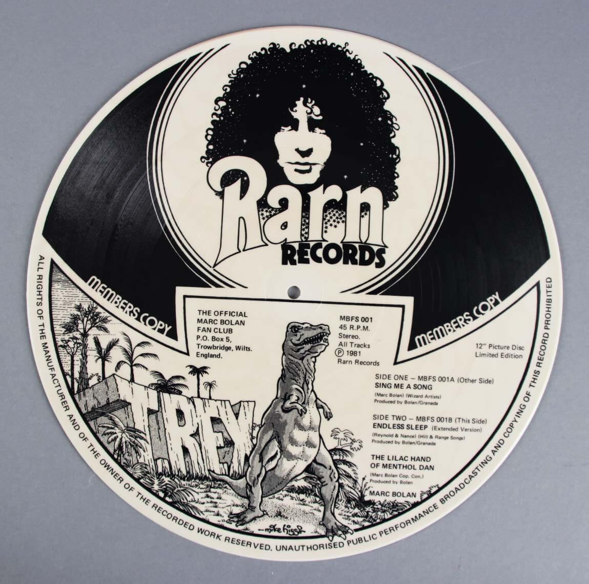 T Rex Music Record Albums