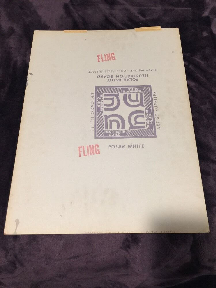 Original Art Signed Don Margolis Fling magazine 1971 Watercolor ...