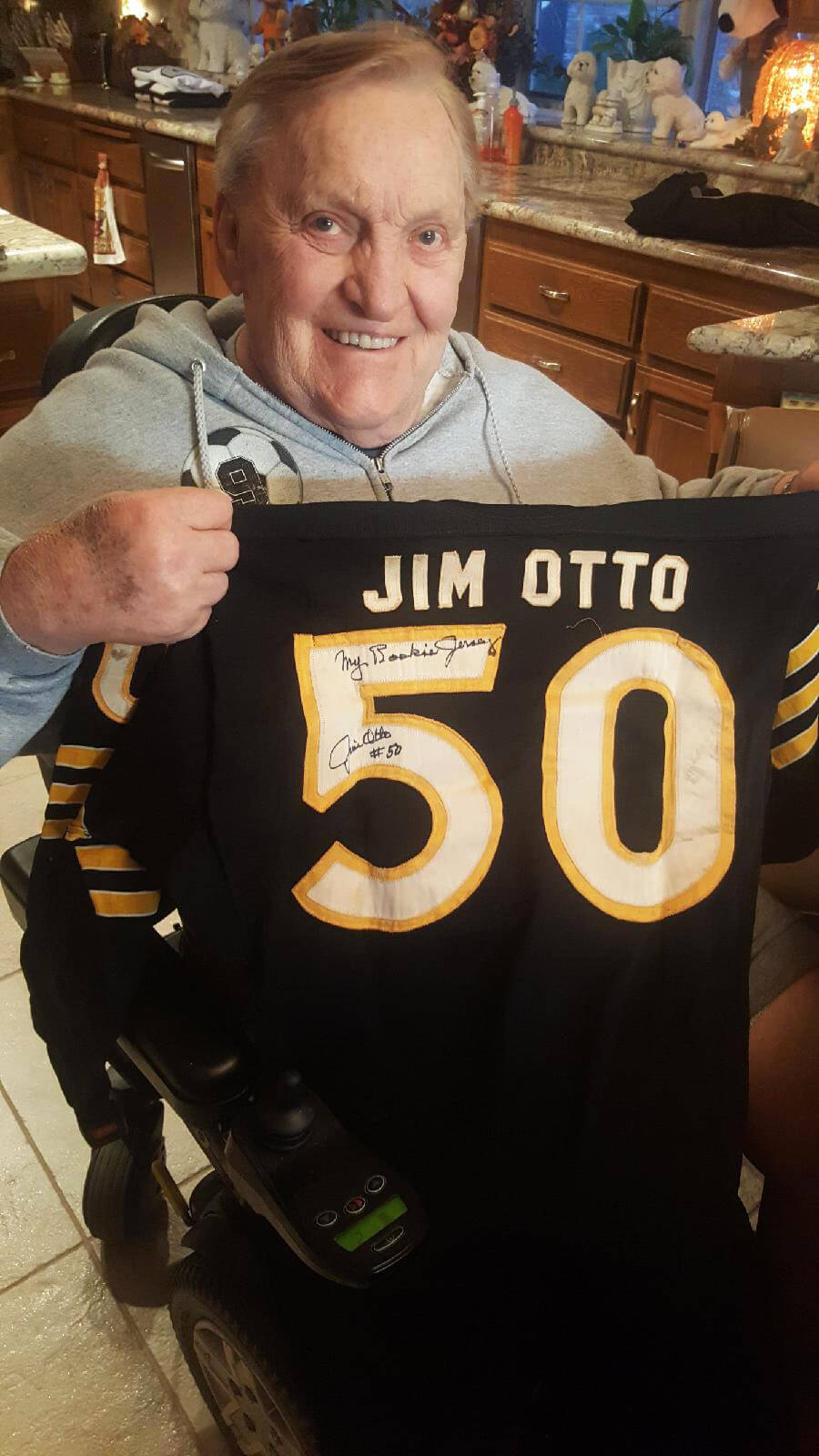 Jim Otto Game Used Jersey