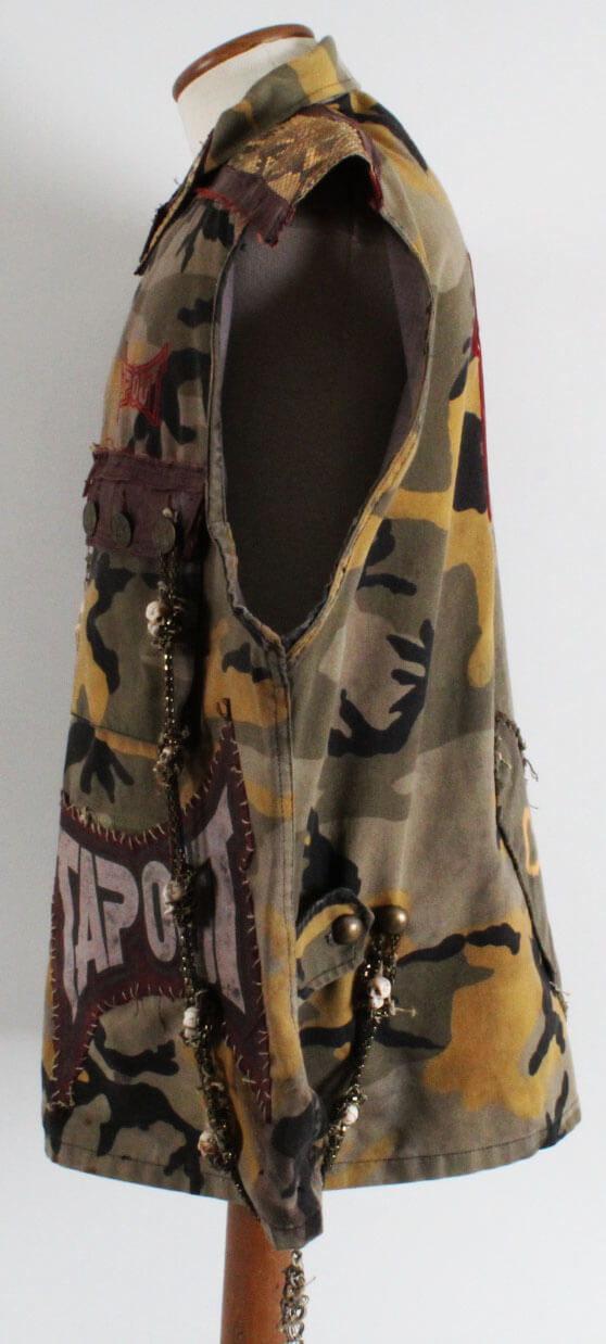 Mask Used UFC Tapout Vest Hat