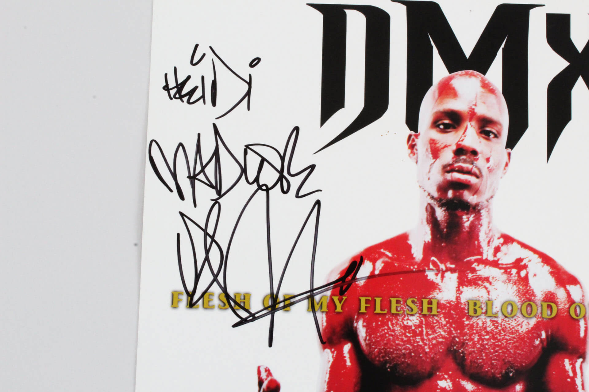 DMX Signed Album Cover - COA JSA | Memorabilia Expert
