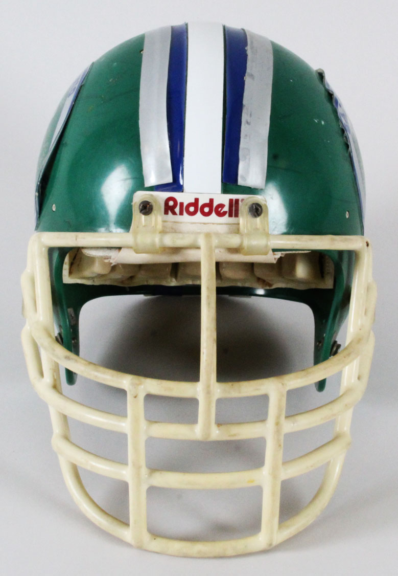 USFL San Antonio Gunslingers Game-Worn Helmet - COA 100% Authentic Team ...