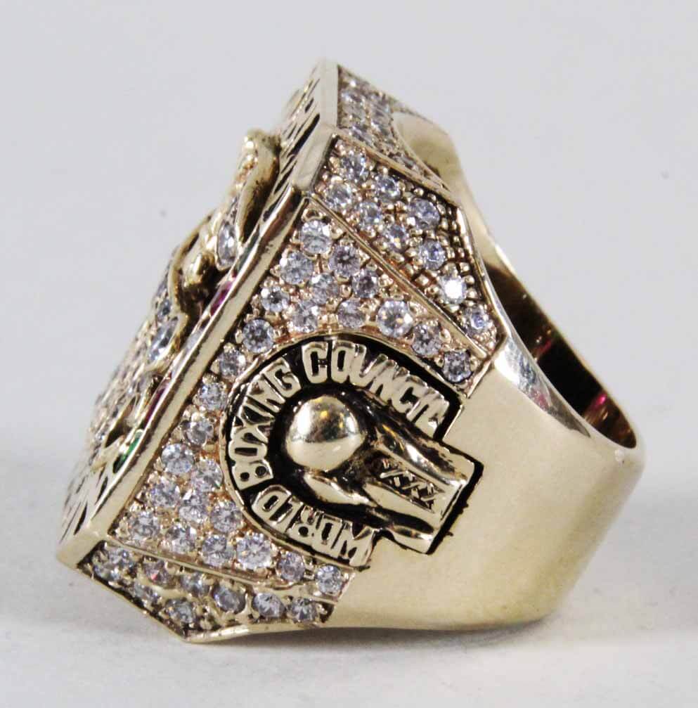 Wilfredo Gomez WBC Championship Ring - COA Fighter LOA | Memorabilia Expert