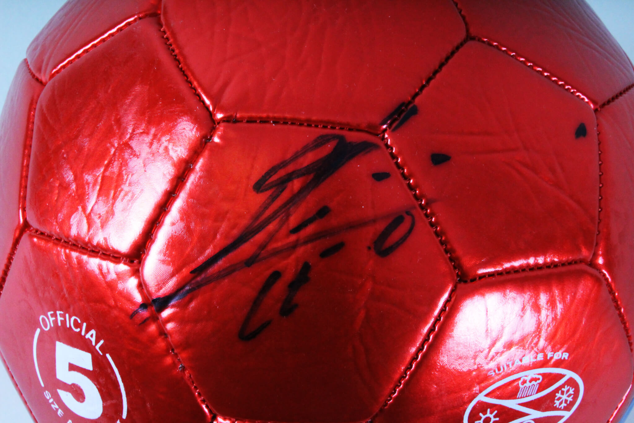 Lionel Messi Signed Soccer Ball FC Barcelona - COA GAI | Memorabilia Expert