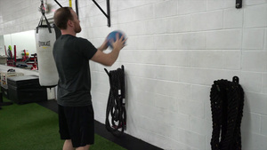 Med Ball Crunch-Throw