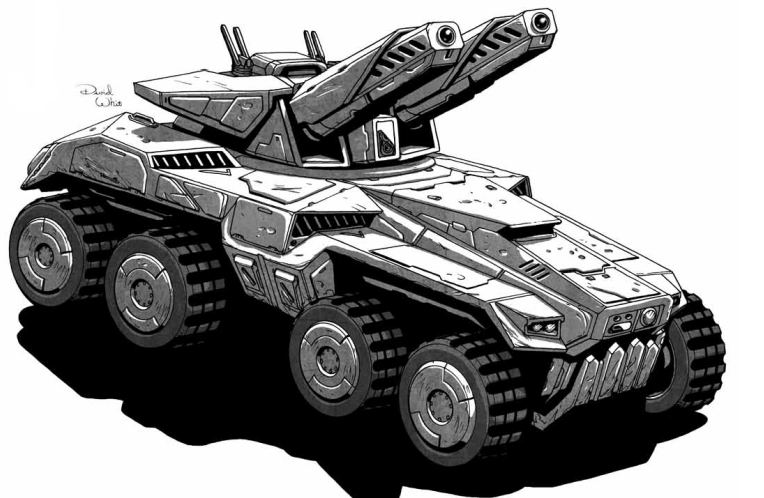 Kruger Combat Car (Original) - Master Unit List