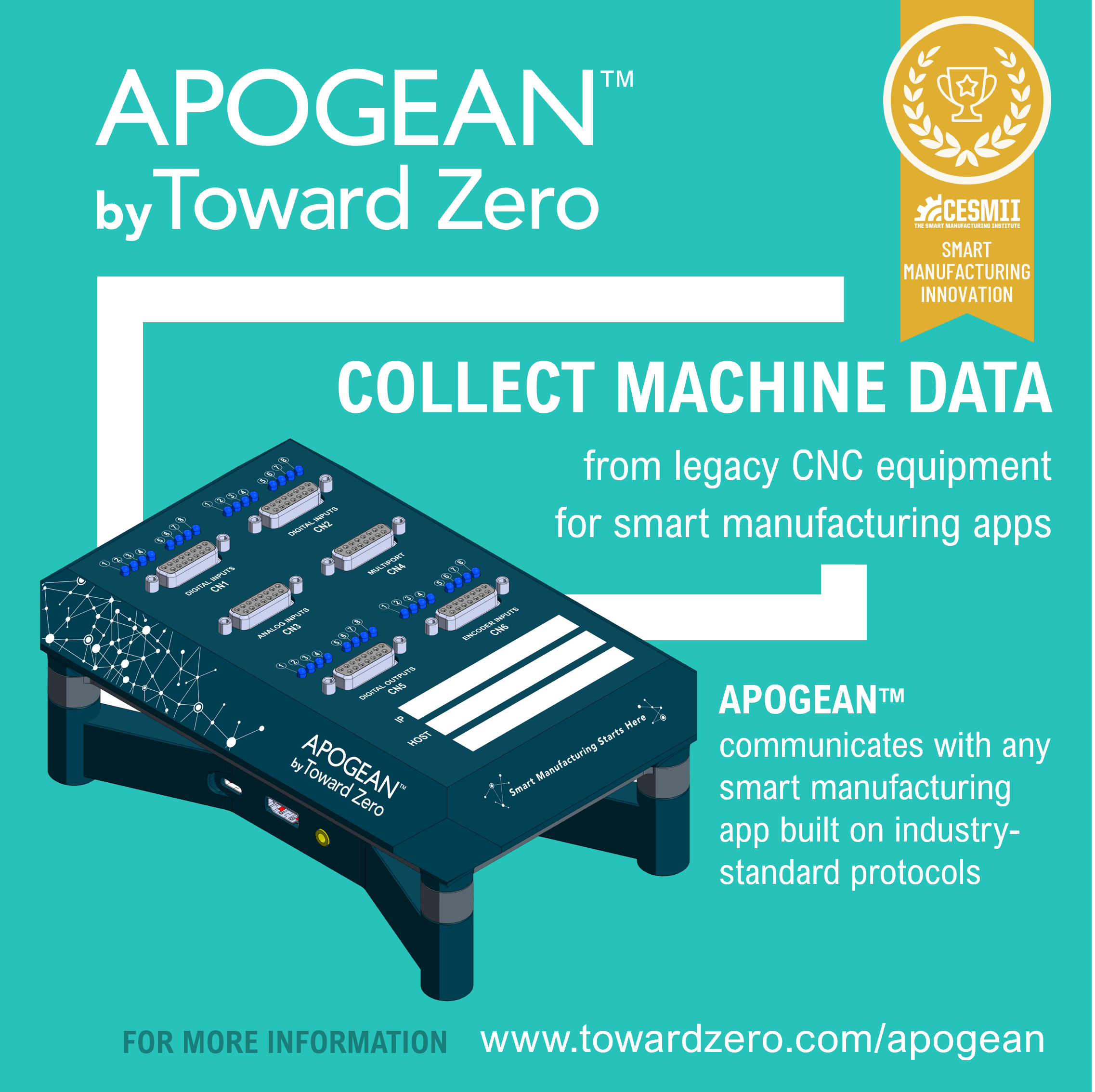 CESMII Names Toward Zero Smart Manufacturing Innovation Award Winner cesmii-names-toward-zero-smart-manufacturing-innovation-award-winner